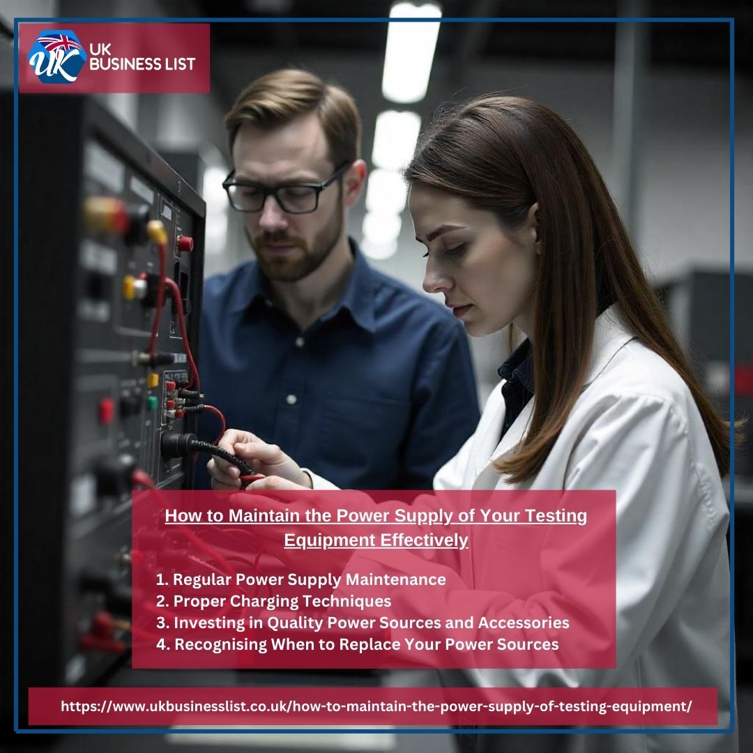 How to Maintain Power Supply for Testing Equipment